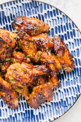 Sticky Chili Garlic Wings