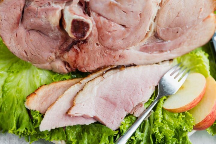 BEST Baked Ham Shank Recipe (only add one ingredient)