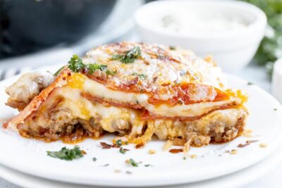 The BEST Crustless Pizza (ZERO CARB option)