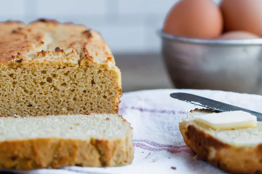 Keto Basic Egg Loaf Recipe 28 Net Carbs Ketofocus