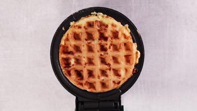 Keto Protein Waffle & Salted Caramel Collagen Syrup - Ketofocus