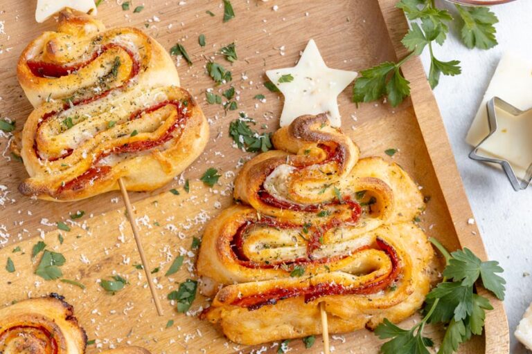 Keto Puff Pastry Christmas Trees