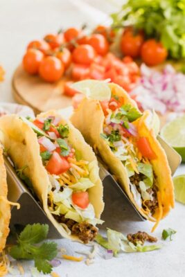 Crunchy Keto Tacos without Cheese