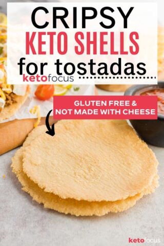 Crispy Keto Tostadas (not made from cheese)