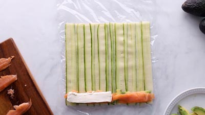 Naruto Roll – Cucumber Sushi with Salmon & Cream Cheese