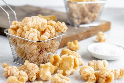 Homemade Pork Rinds (BEST method for puffy, crunchy chicharrones)