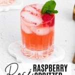 Raspberry Rosé Spritzer Recipe - Ketofocus