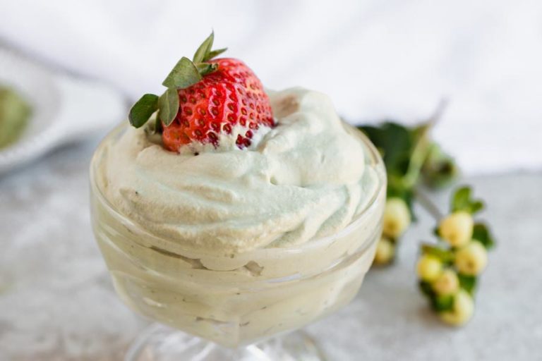 Matcha Whipped Cream Recipe - Ketofocus